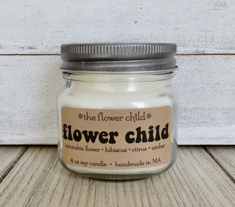 Flower child candle – The Flower Child